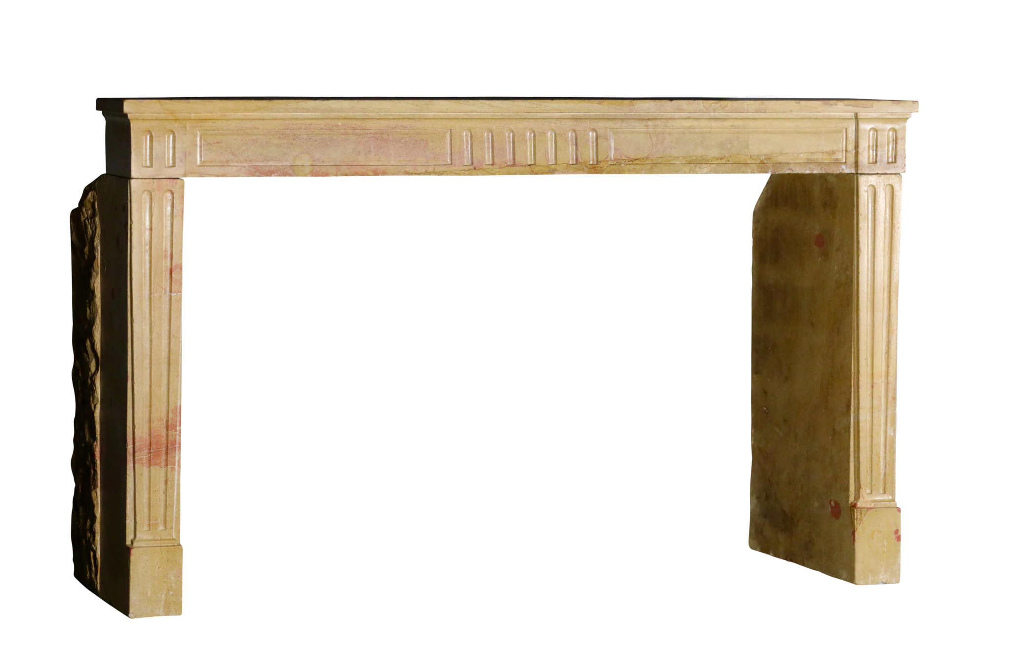 Traditional French Style Stone Fireplace - The Antique Fireplace Bank