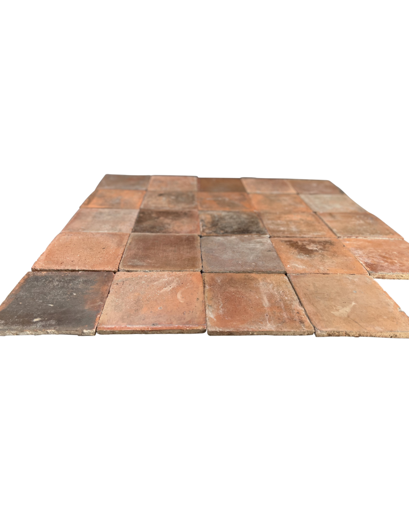 Lot Exceptional French Terracotta Tiles - The Antique Fireplace Bank