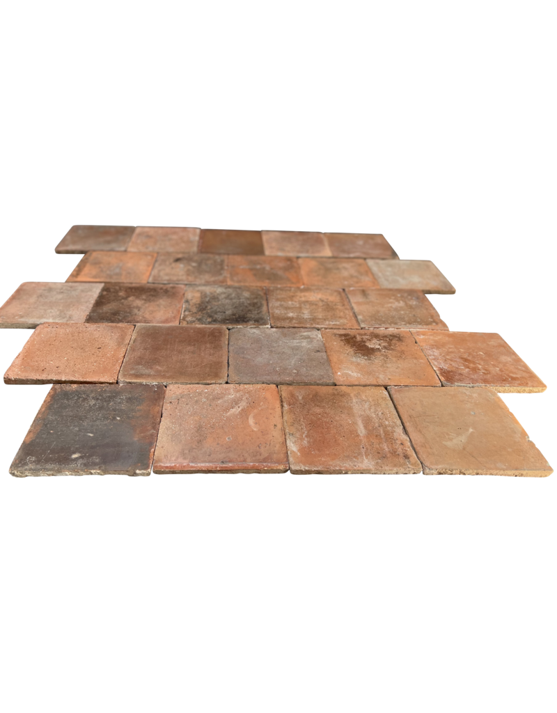 Lot Exceptional French Terracotta Tiles - The Antique Fireplace Bank