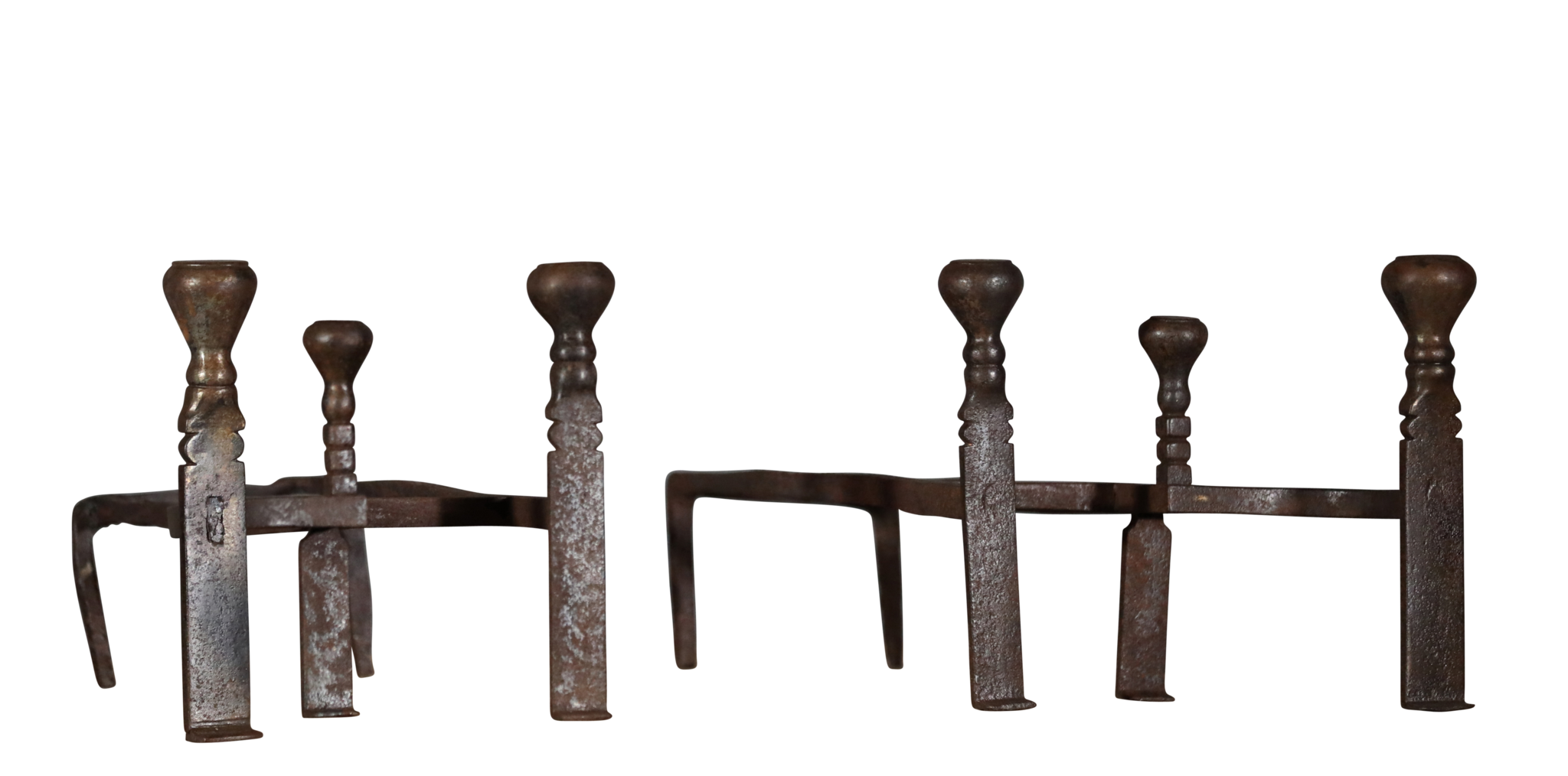 18th Century Period Andiron - The Antique Fireplace Bank