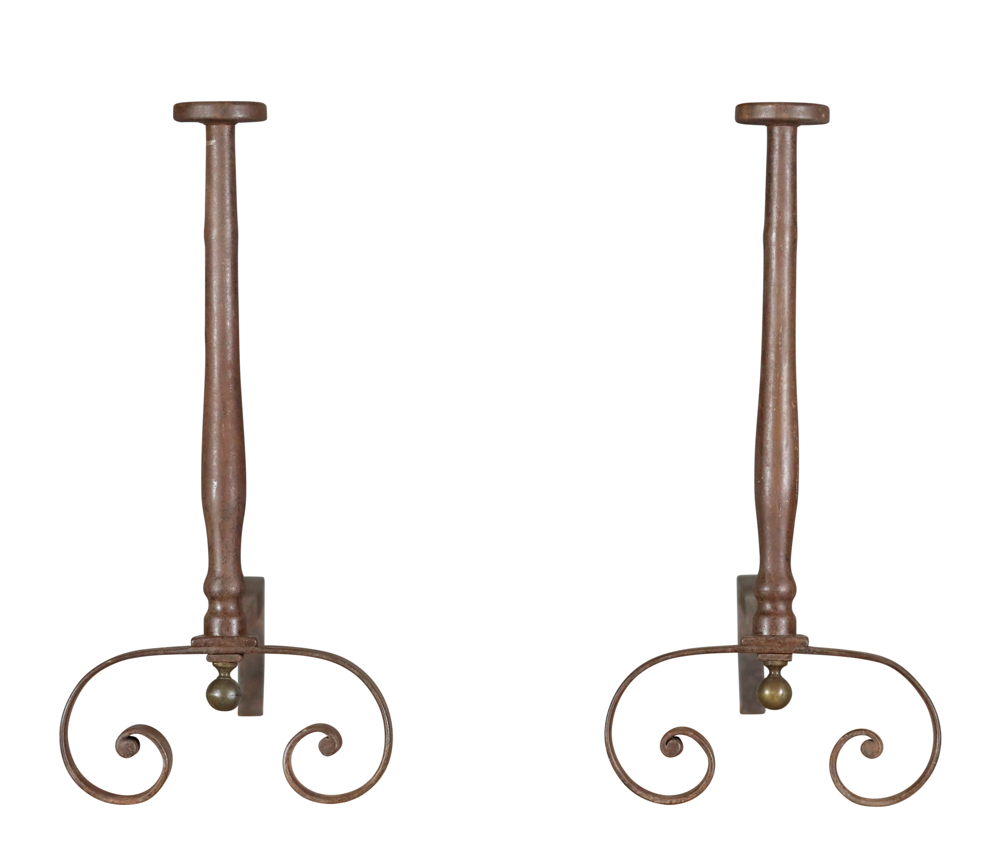 Rare Andiron - The Antique Fireplace Bank