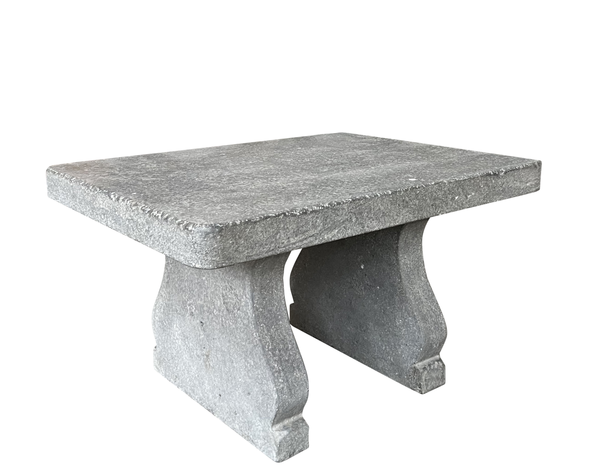 Robust Belgian Bluestone Rectangular Outdoor Table - The Antique ...