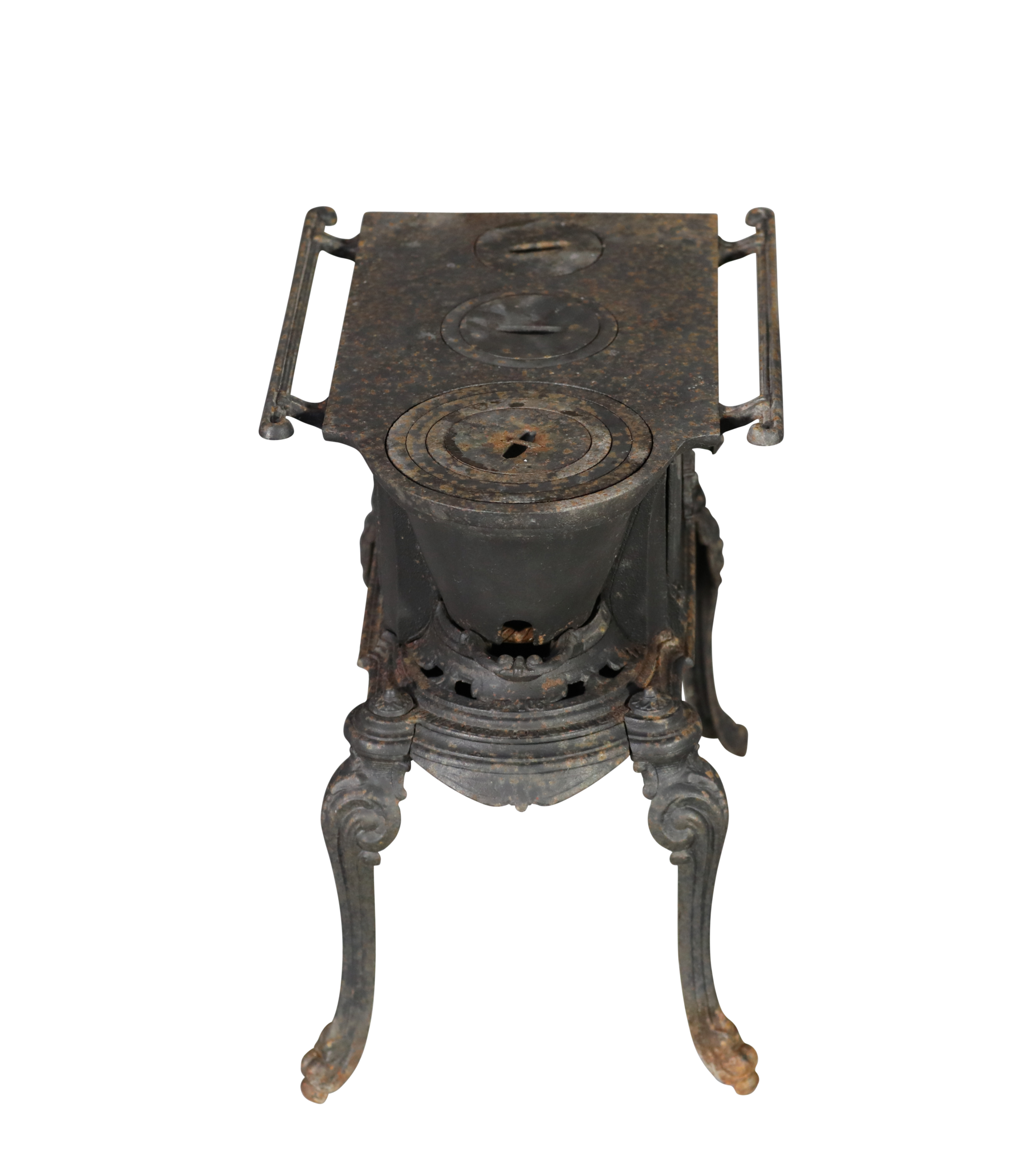Decorative Antique Cast Iron French Cooking Stove - The Antique ...