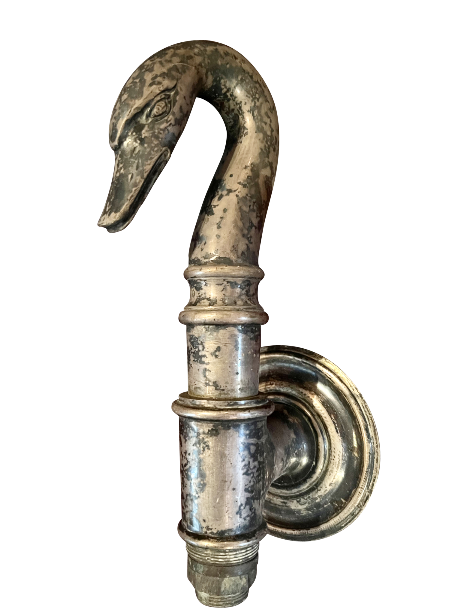 Authentic French Ducks Head Tap - The Antique Fireplace Bank