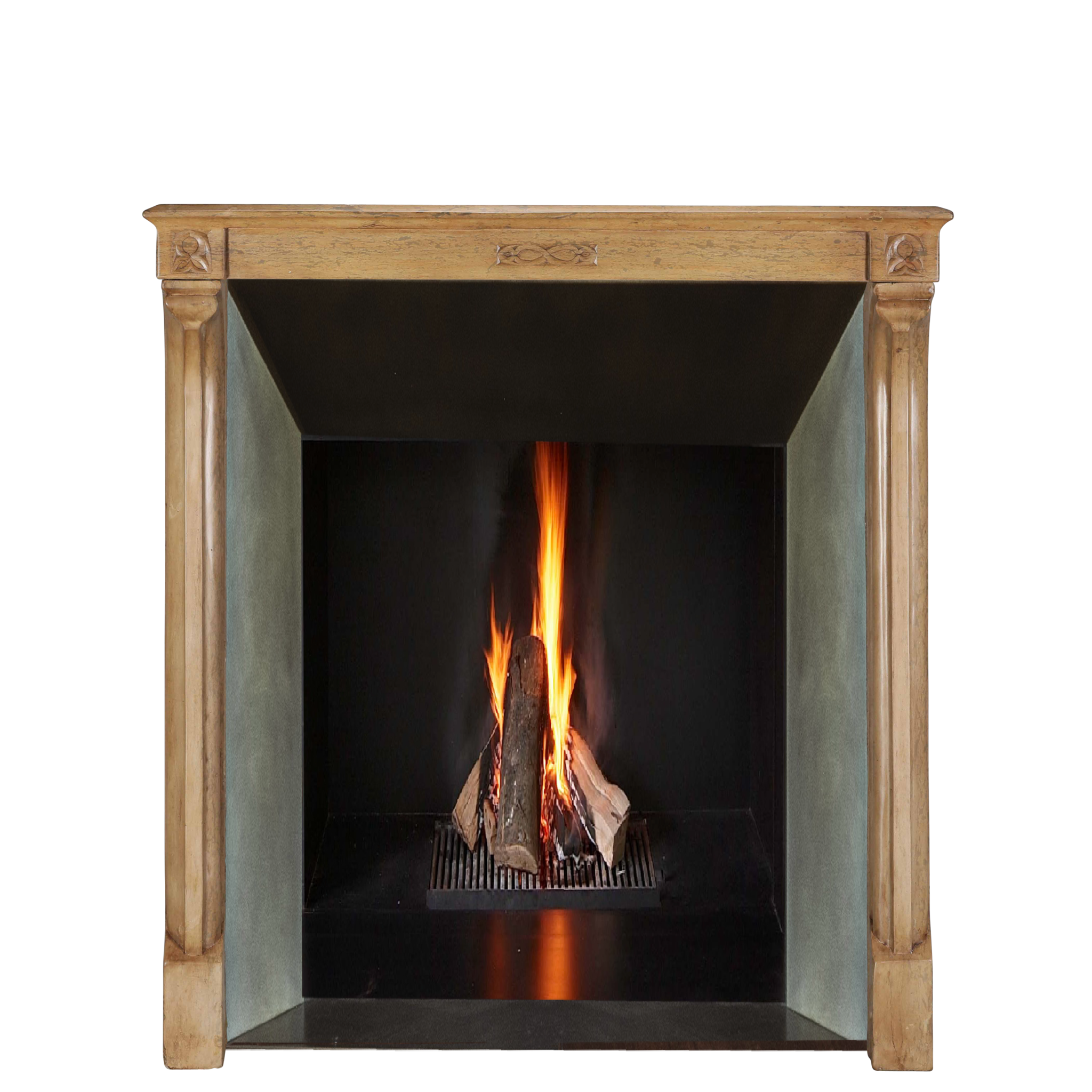 Antigua Repisa De Estilo Gótico - The Antique Fireplace Bank
