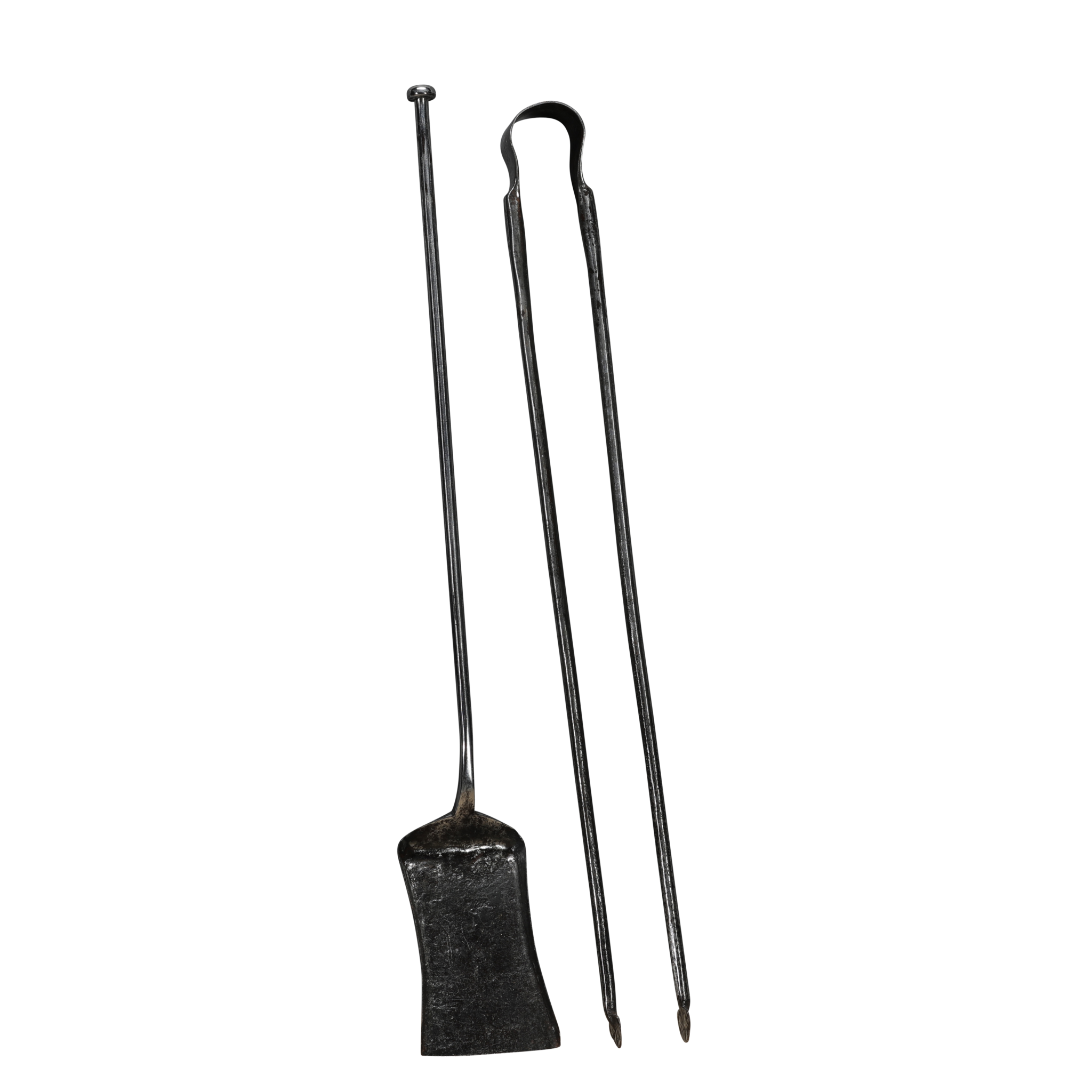 Ensemble D’Outils De Cheminée En Fer Forgé - Pelle & Pince - The ...