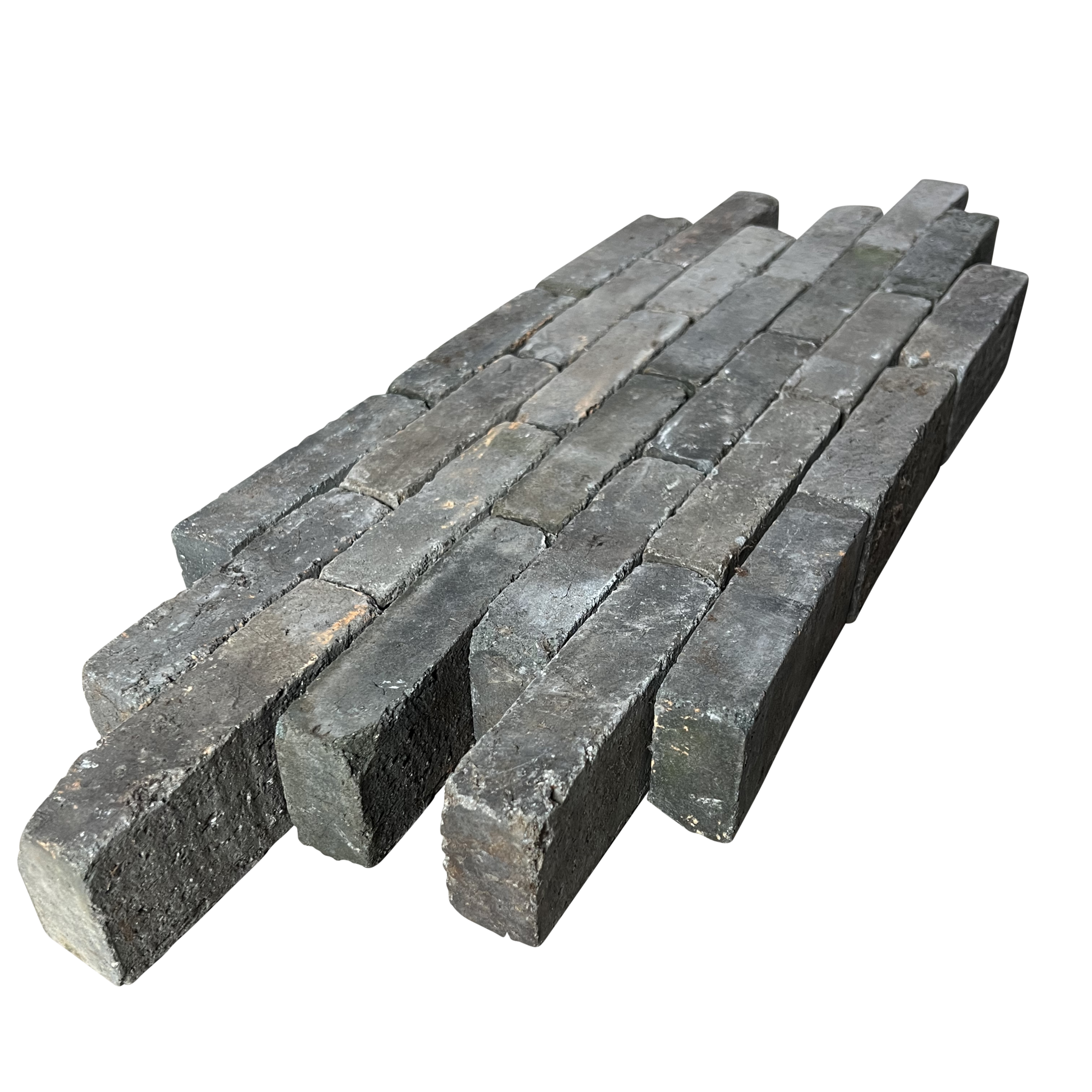 Grey-Black Dutch Small Firebrick – Solid Rectangular Masonry Brick ...
