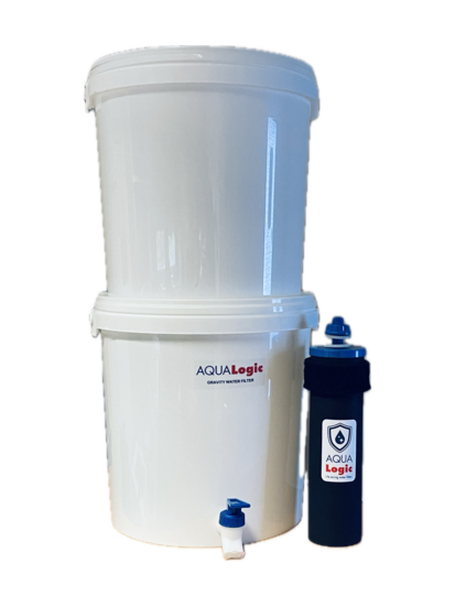 AQUA Logic Gravity Bucket – CS-Ultra 0,03μm – 5 inch Waterfilter set ...