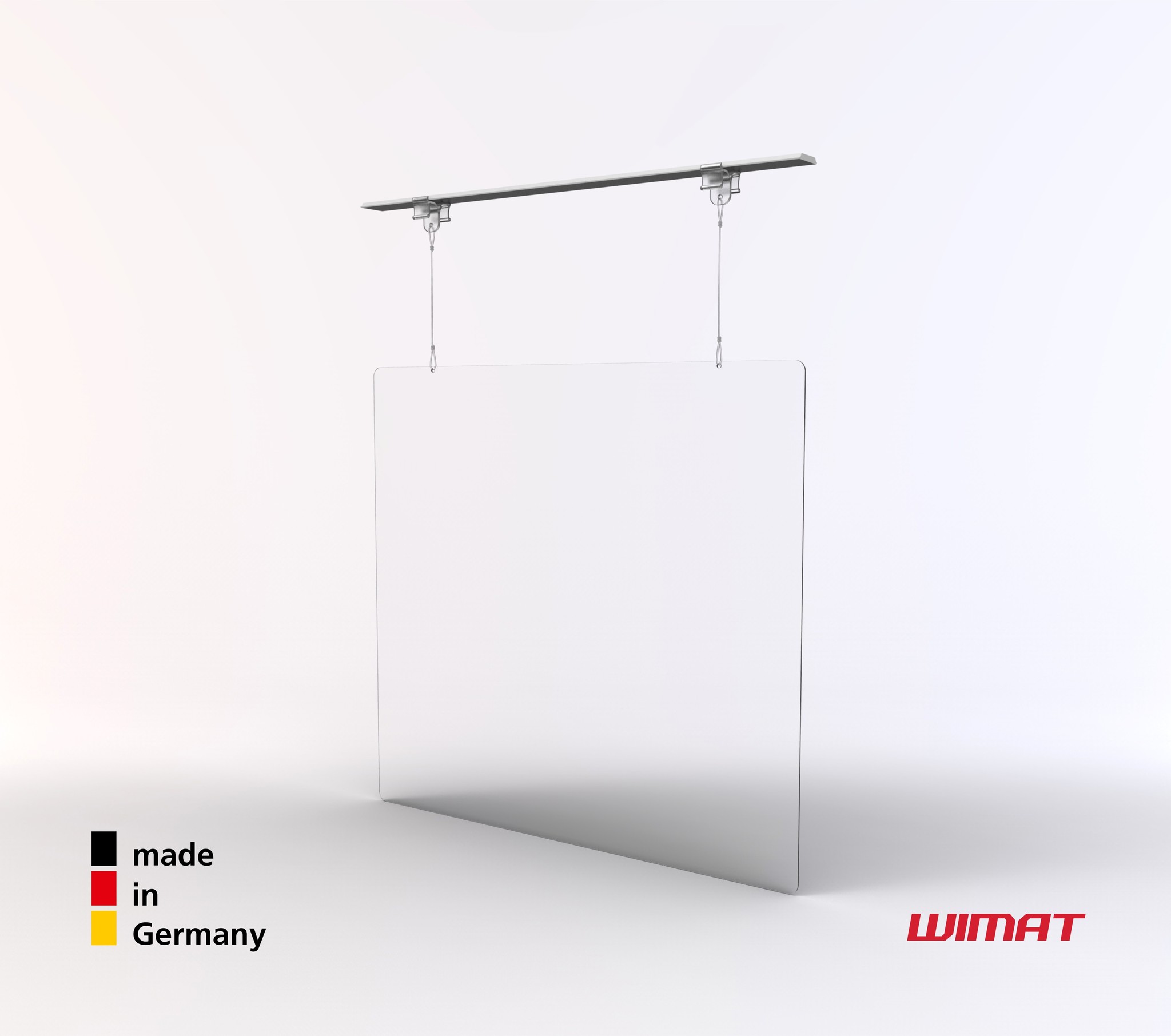 Spitting protector shield "Profi" against droplet infections - Wimat ...