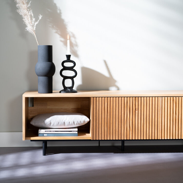 Tv-meubel Ray blank eiken 150 cm | Livin24