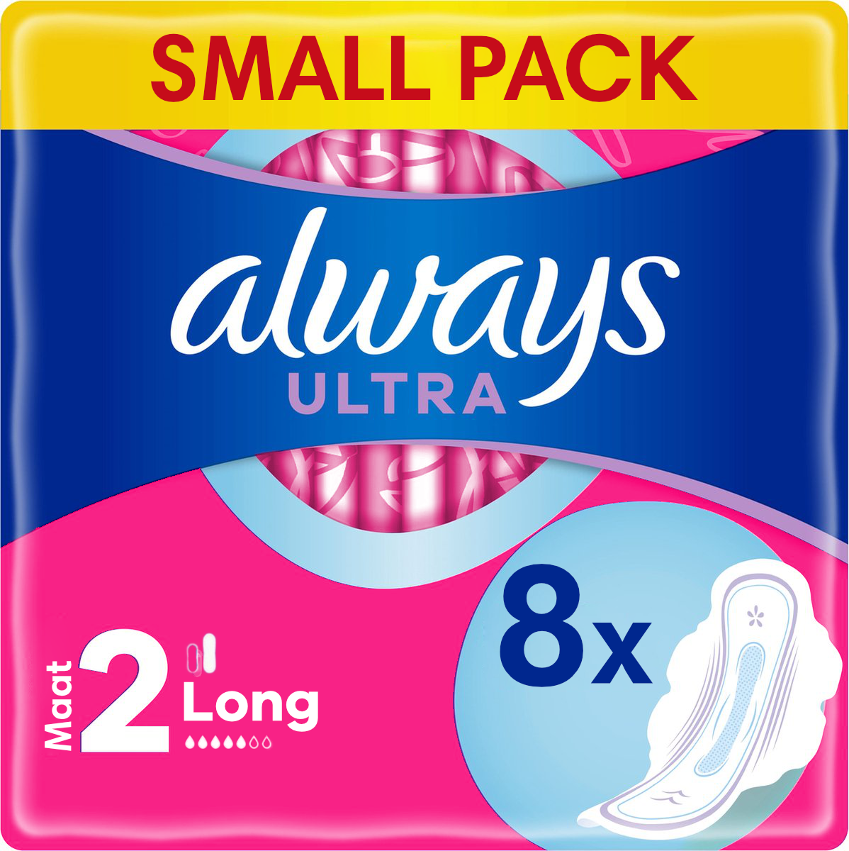 Always - Maandverband - Ultra Super - Met Vleugels - Maat 2 - 8 Pads ... Always - Maandverband - Ultra Super - Met Vleugels - Maat 2 - 8 Pads ...
