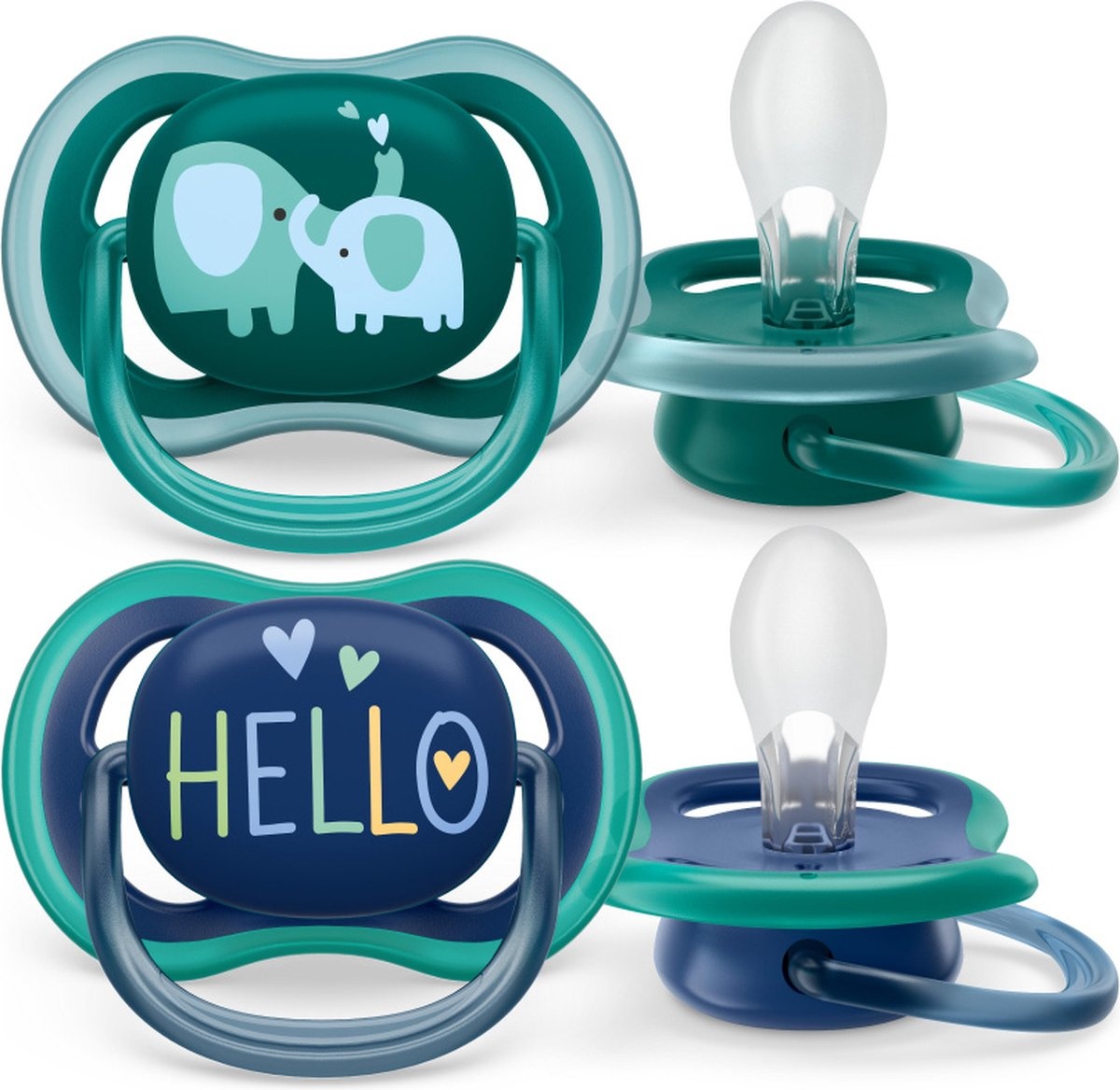 Philips Avent Ultra Air Fopspeen - 18+ Maanden - 2 Speentjes ...