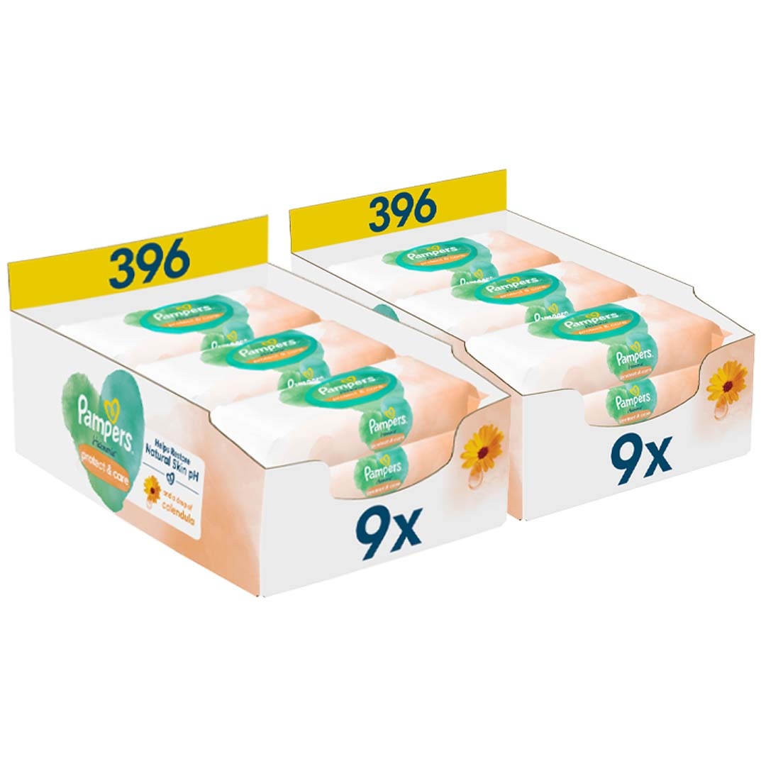 Pampers - Harmonie Protect & Care - Calendula - Billendoekjes - 792 do ...