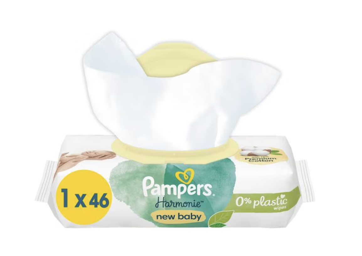 Pampers - Harmonie New Baby - Billendoekjes - 46 doekjes - 1 x 46 ...