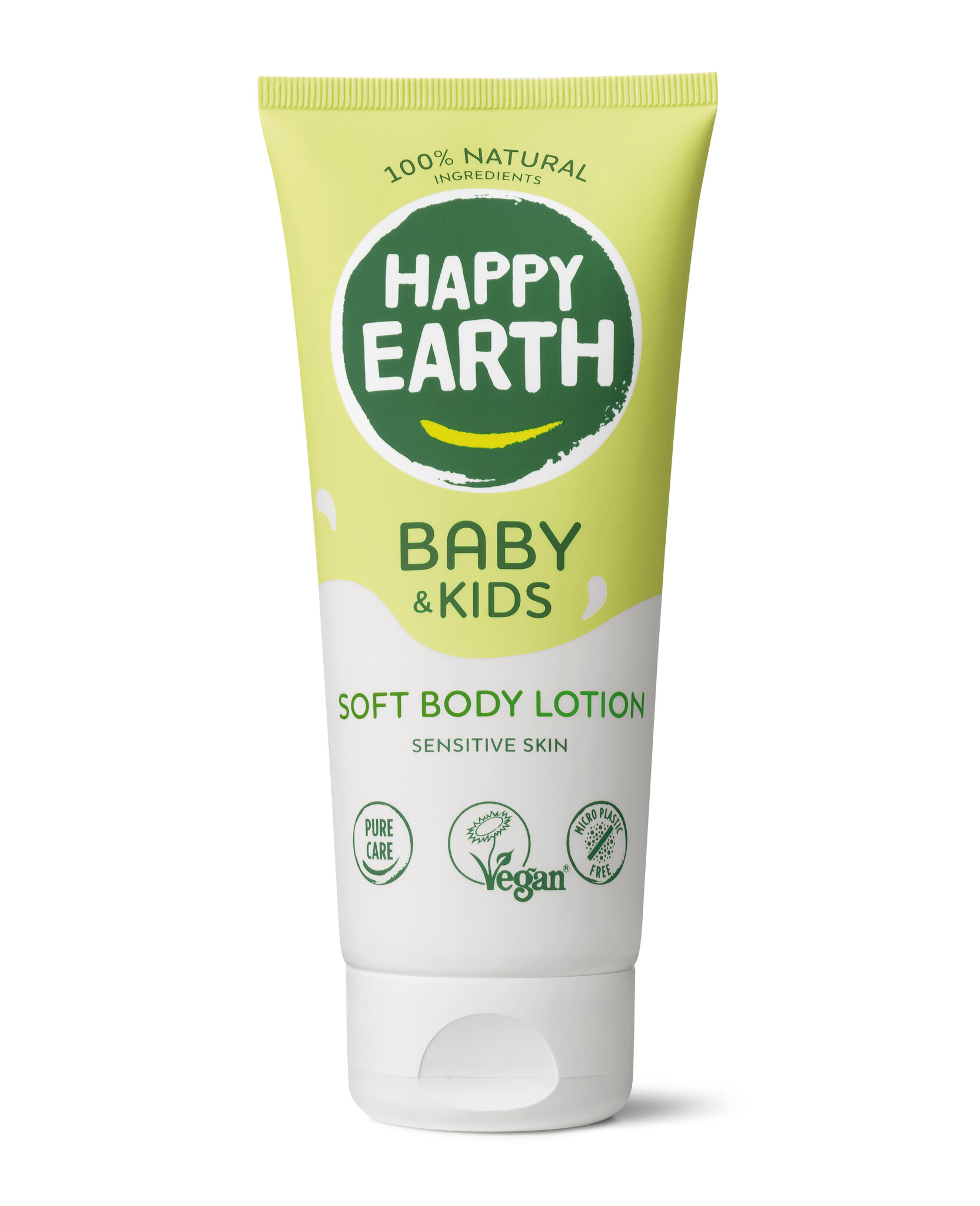 Happy Earth - Zachte Body Lotion - Baby & Kids - 200ML - Babydrogist.nl