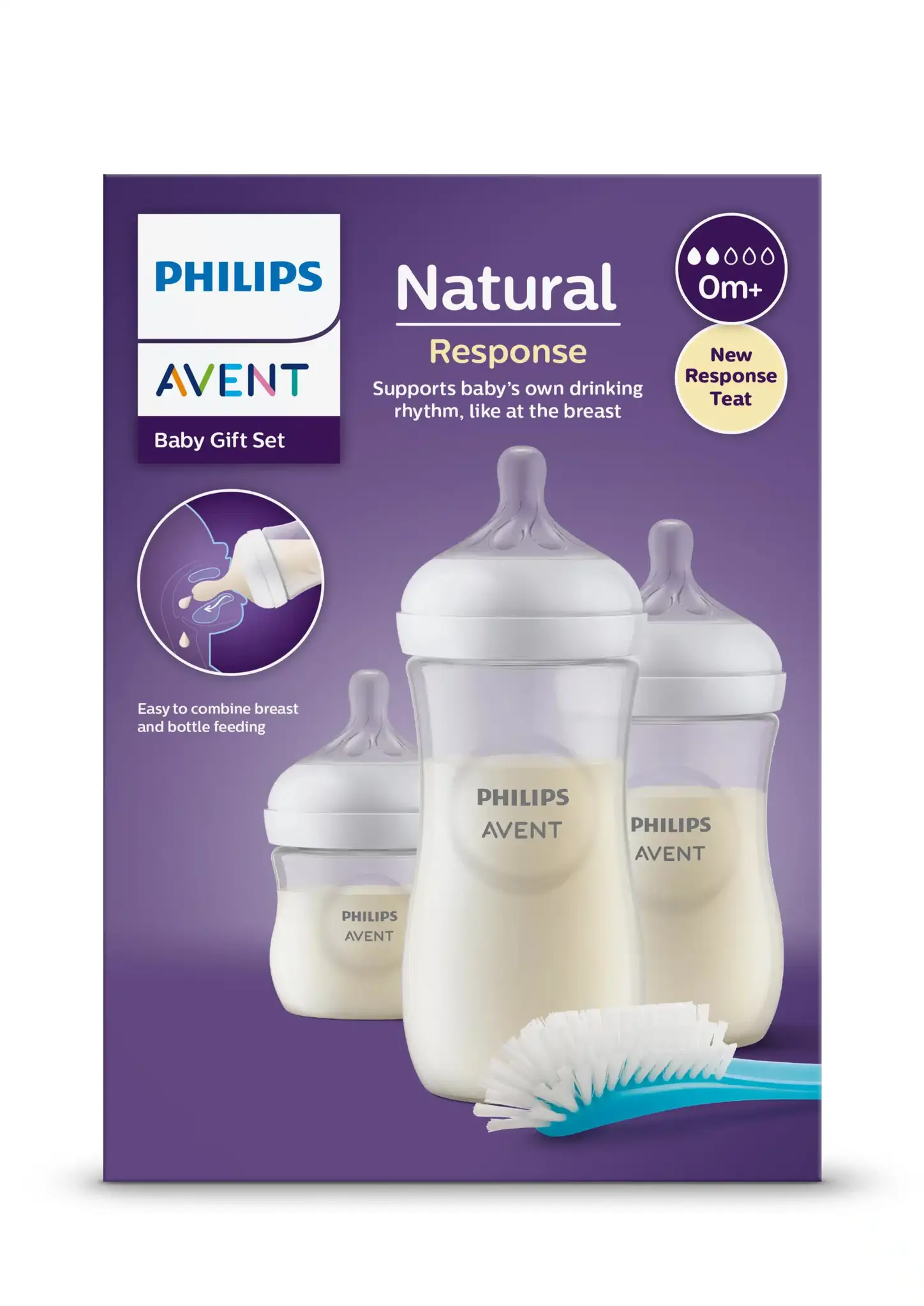 Philips Avent - Natural Response - Newborn Cadeauset –3 Flessen ...
