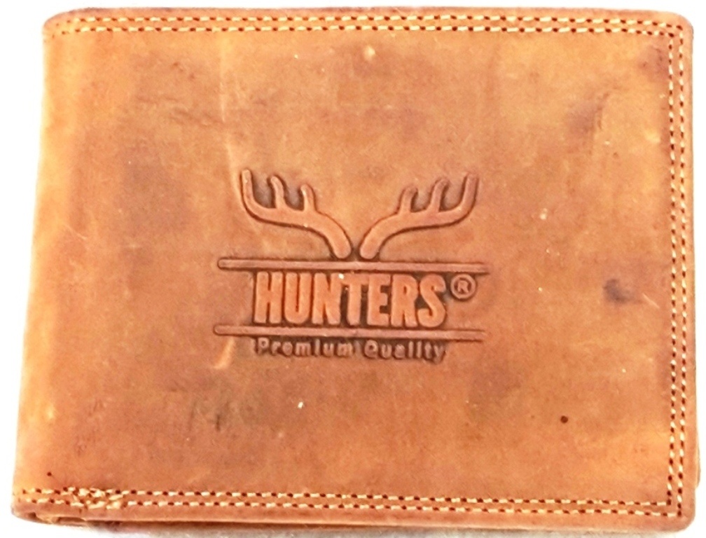 Leather wallet Hunters. Cognac color. Practical and Top quality ...