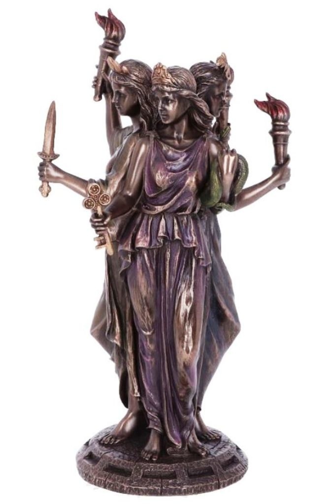 Hecate Triple Goddess of Magic figurine | Boutique Trukado - Boutique ...