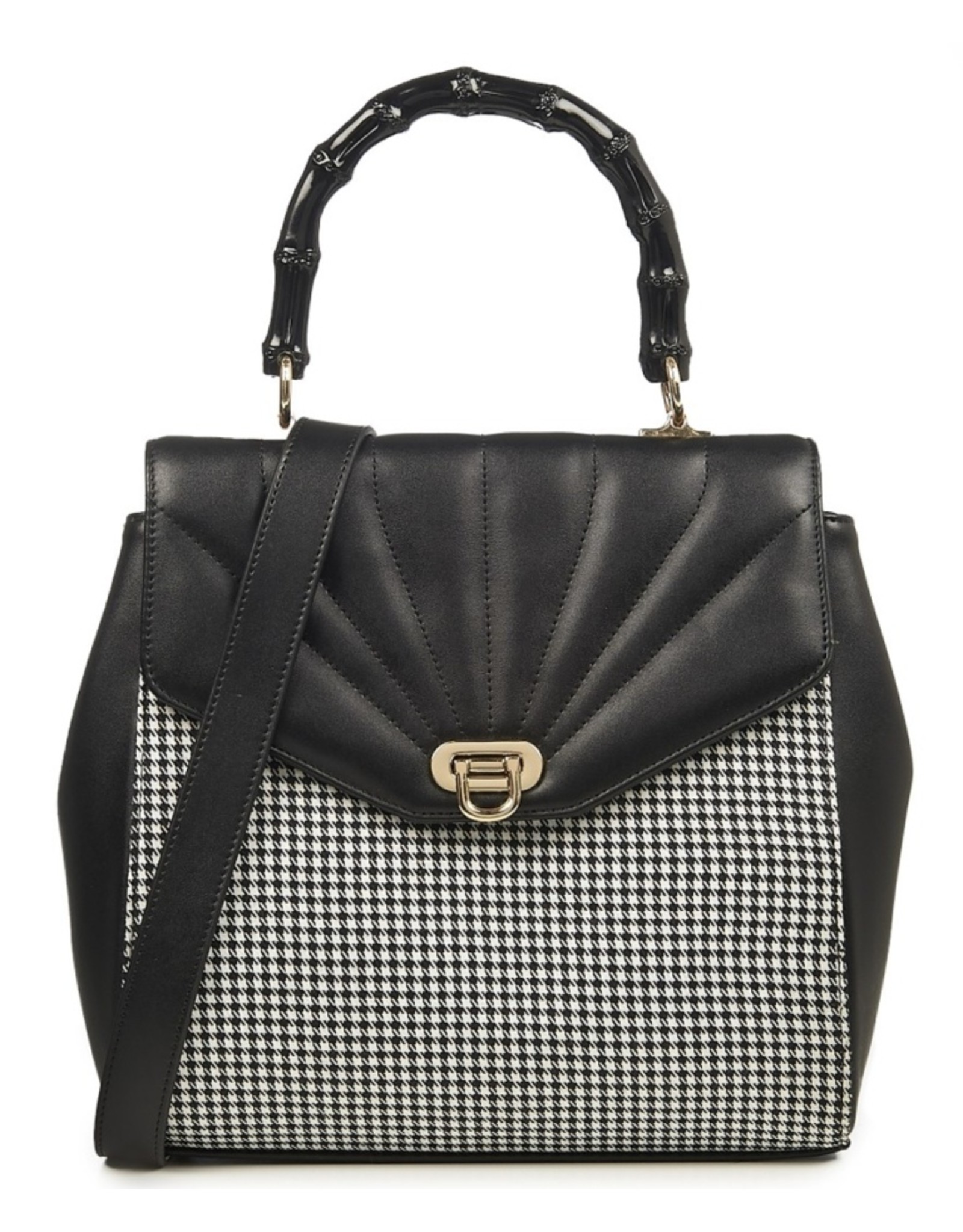 Banned retro bag Bamboo lux black - Bags Boutique Trukado