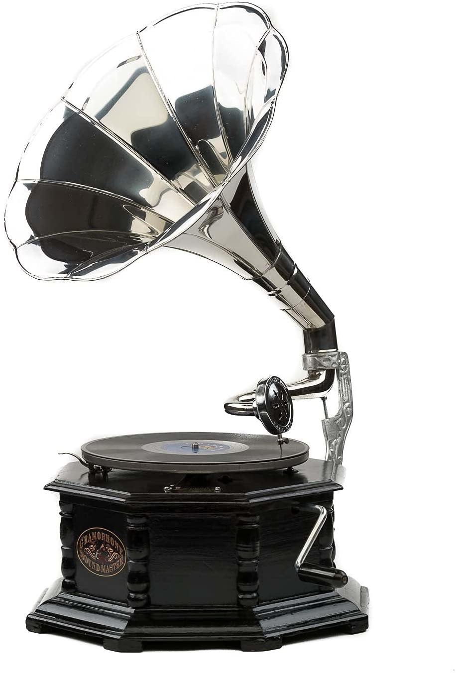 Gramophone - Record Player with Silver Horn | Boutique Trukado ...