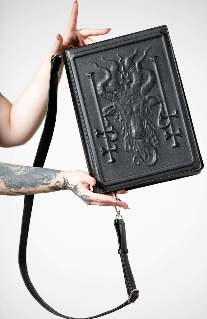 Killstar Beast Messenger bag with Baphomet Design | Boutique Trukado ...