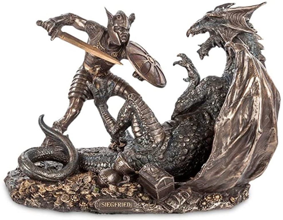 Siegfried the Dragon Slayer Statue Veronese Design | Boutique Trukado ...