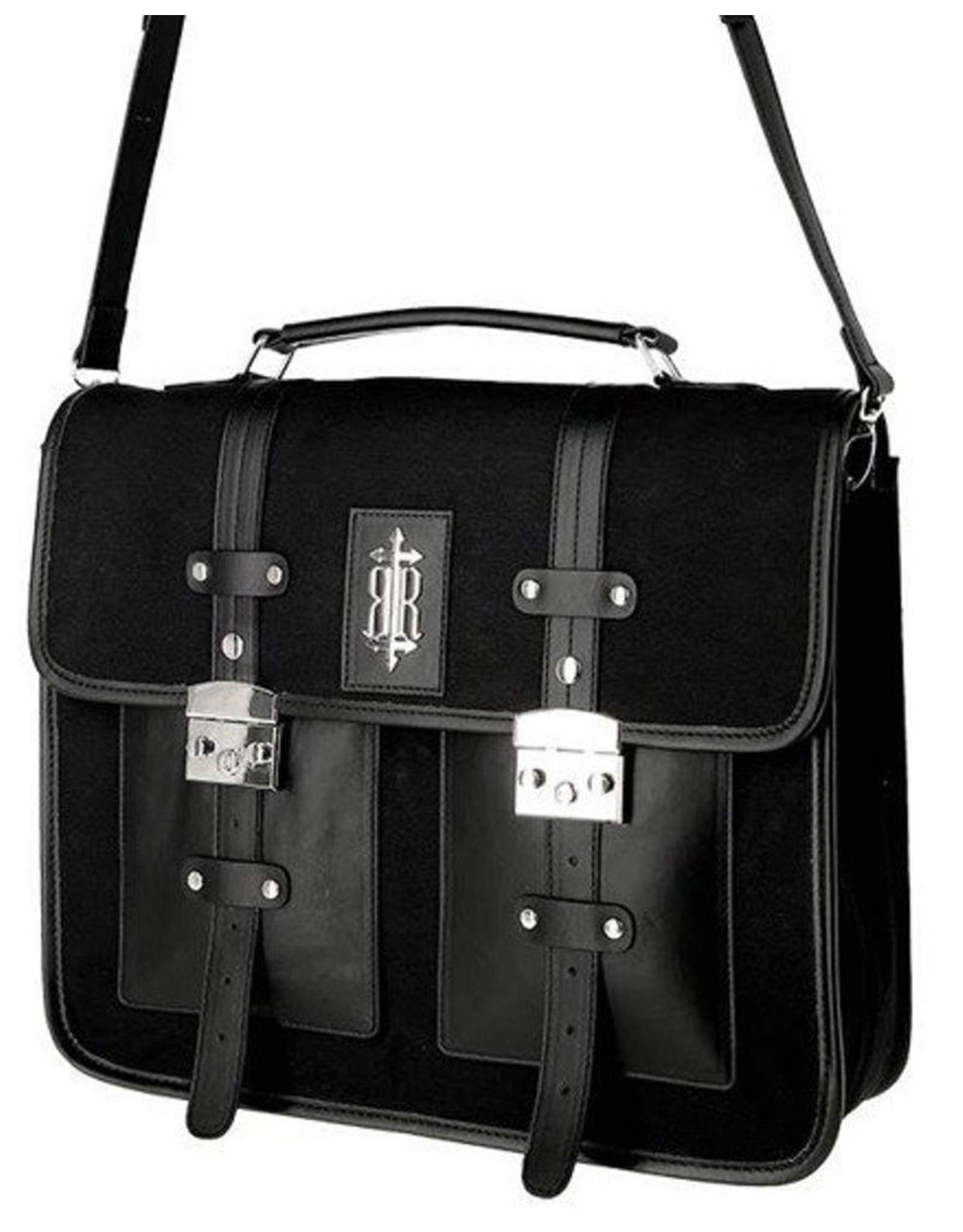 Corpo Goth school bag-backpack with Hexagram | Boutique Trukado ...
