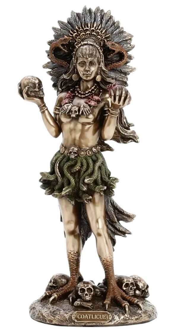 Aztec goddess Coatlicue - Mother of the Gods | Boutique Trukado ...