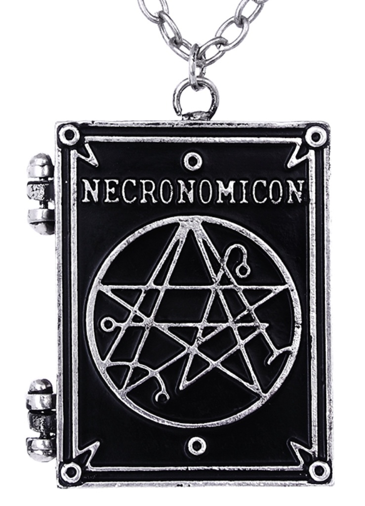 Necronomicon Book shaped Locket Restyle | Boutique Trukado - Boutique ...