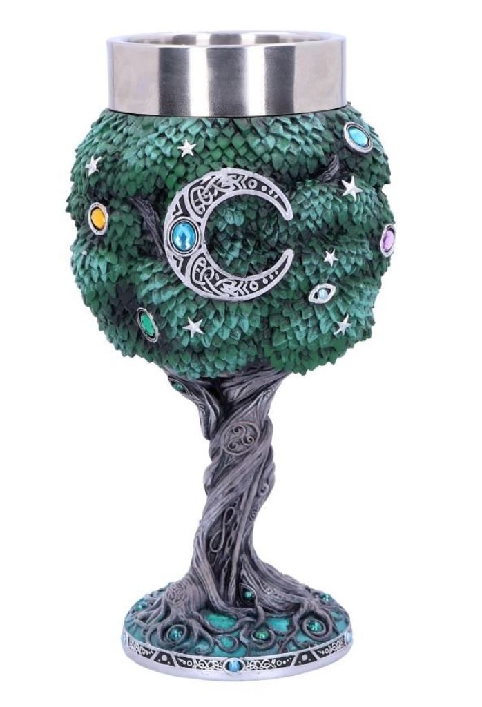 Tree Of Life Goblet - Wine glass 18cm - Nemesis Now | Boutique Trukado ...