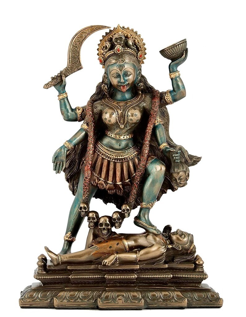 Kali the Goddess of Death Statue Veronese Design | Boutique Trukado ...