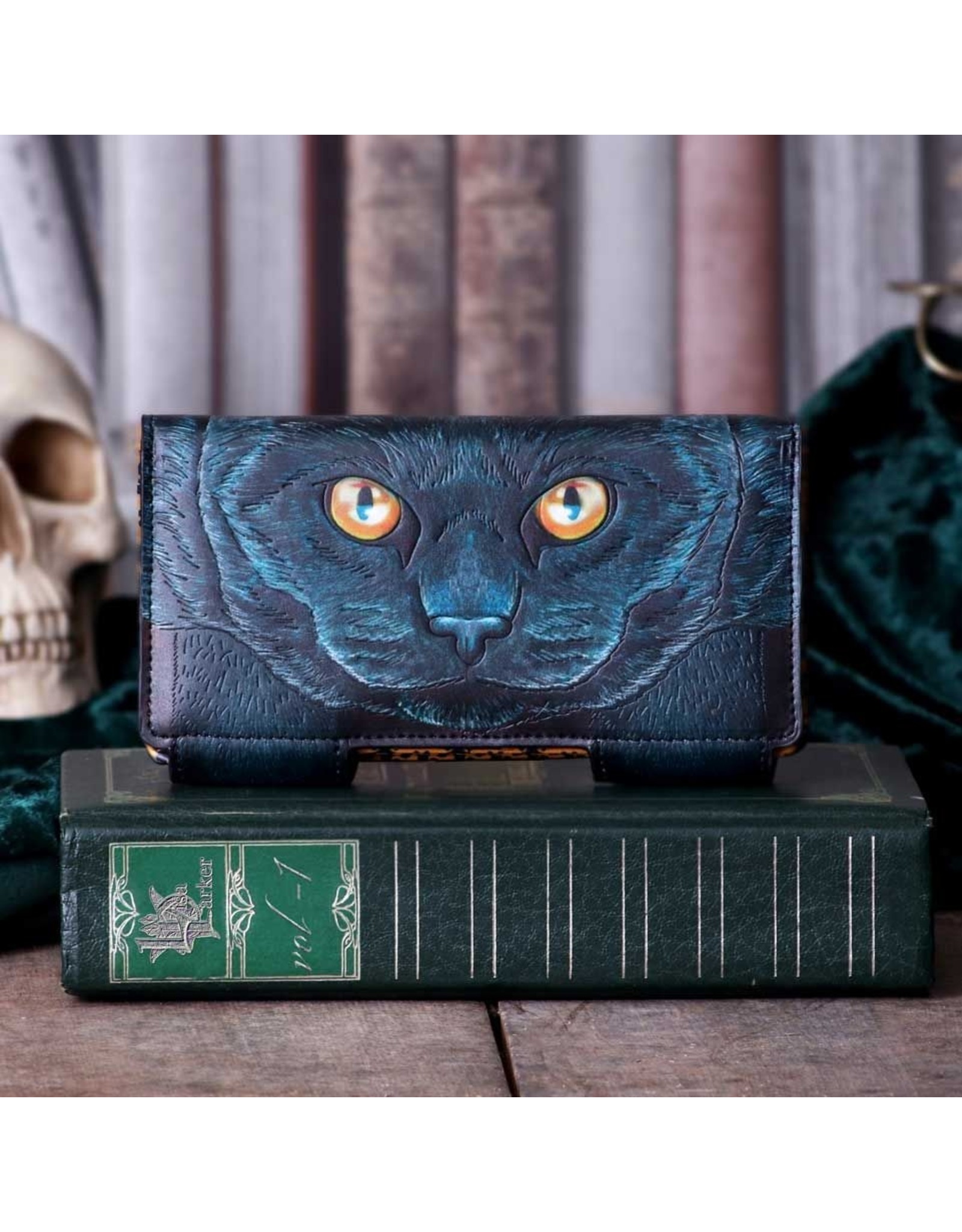 Lisa Parker Guardian Cat Embossed Purse | Boutique Trukado - Bags ...