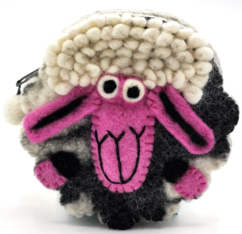 Felt wallet "Sheep" | Boutique Trukado - Bags Boutique Trukado