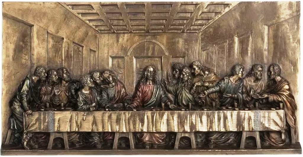 Veronese Last Supper Statue 28 Paintings Of New Testament By Paolo
