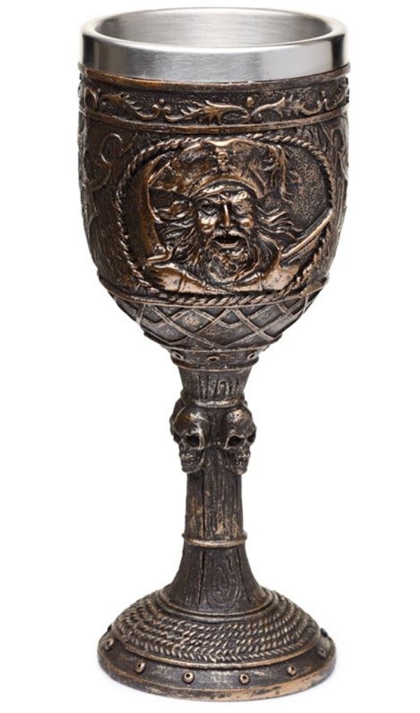 Piraten Kelk - Geborsteld Goud Hout-effect | Boutique Trukado ...