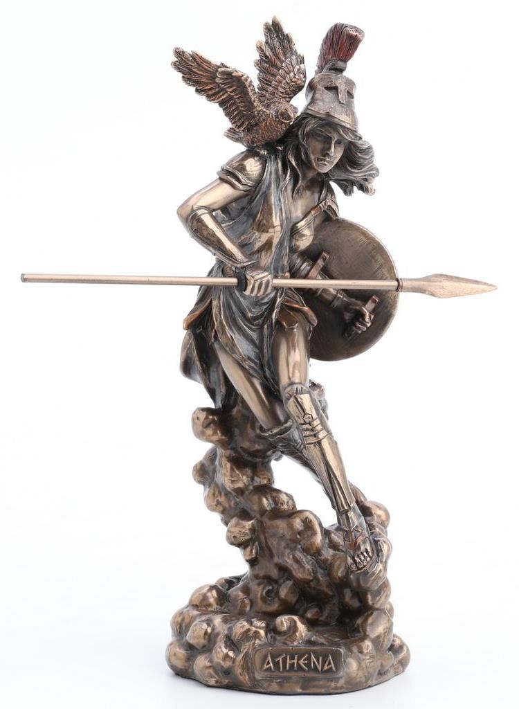 Athena wielding spear Veronese Design figurine | Boutique Trukado ...