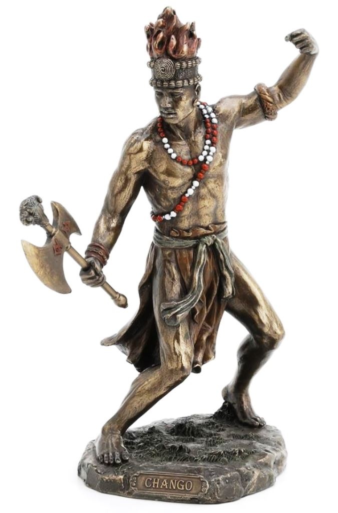 Chango God of Fire, Thunder, Lightning and War 23cm | Boutique Trukado ...