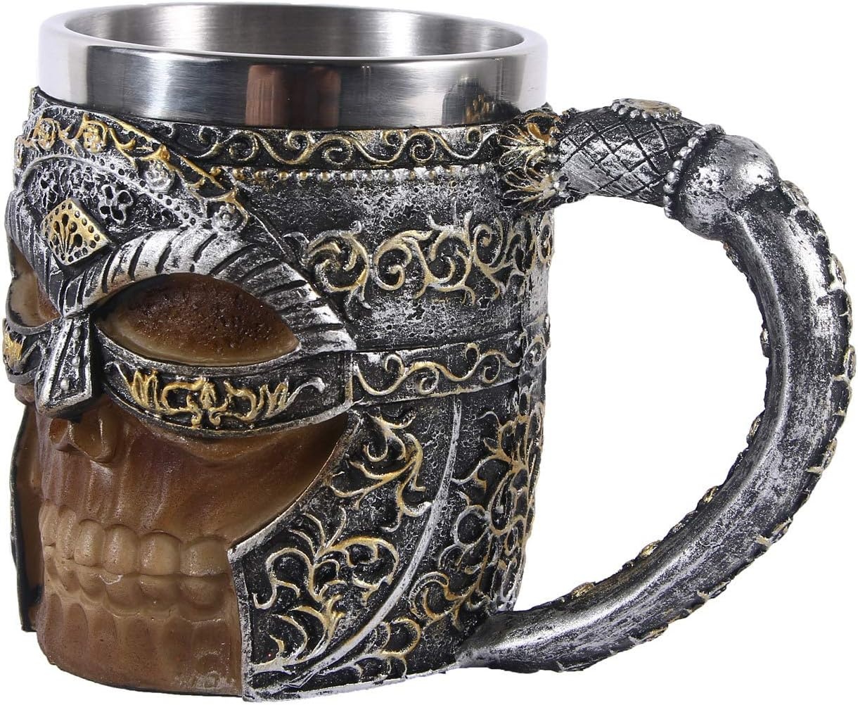 Skull Tankard Zorro 3D - met RVS inzetstuk | Boutique Trukado ...