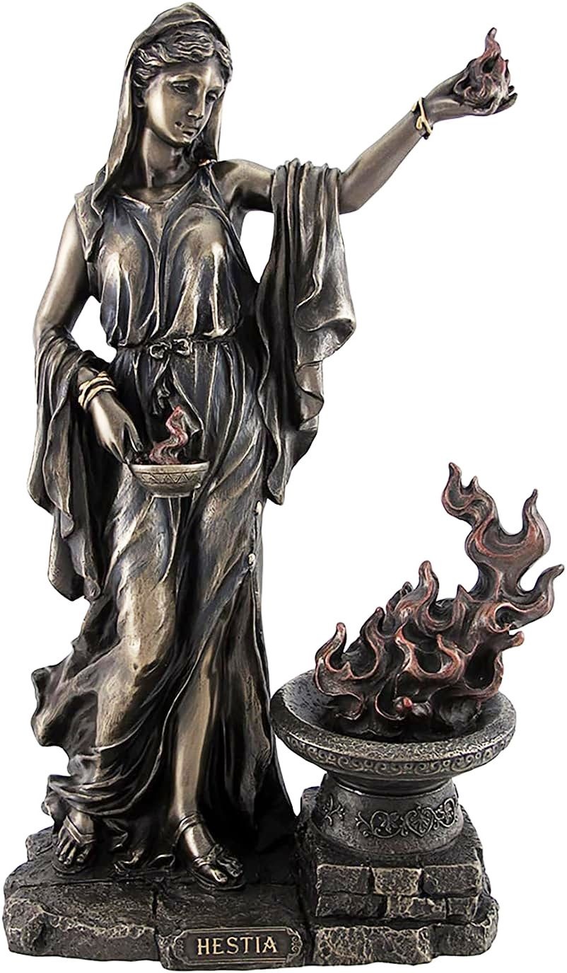 Hestia Greek Goddess of Fire and the Homely Hearth | Boutique Trukado ...