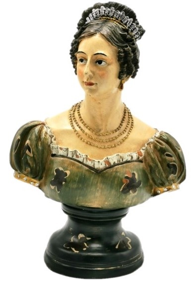 Bust Lady Royale 26 cm Decorative Bust | Boutique Trukado - Boutique ...