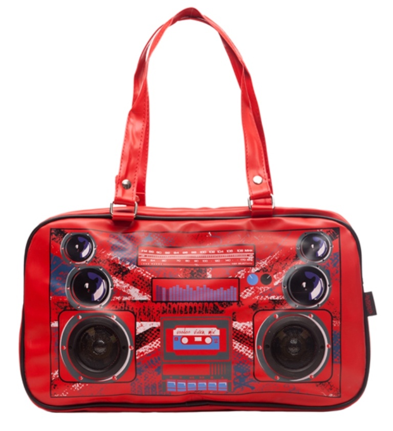 Boombox Jack Retro bag with real speakers | Boutique Trukado - Boutique ...