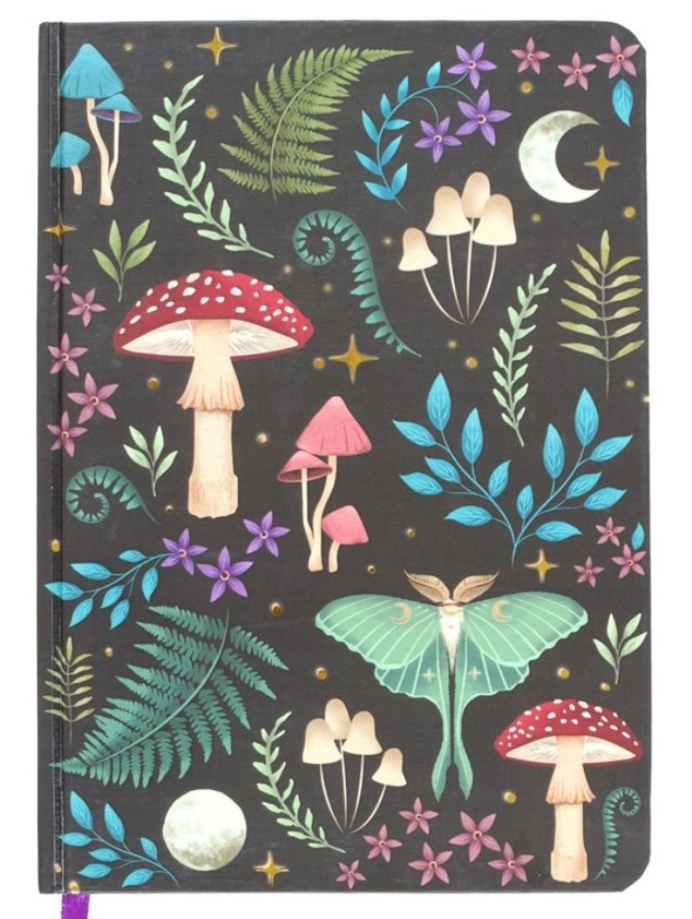 Dark Forest Notebook with Magical Forest design | Boutique Trukado ...