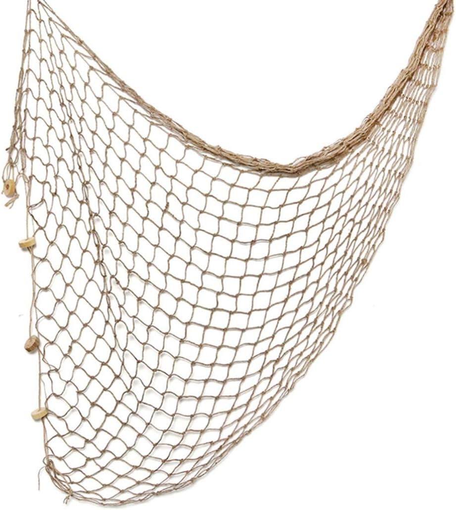 Decoratief Visnet 200cm x 400cm gemaakt van touw | Boutique Trukado ...