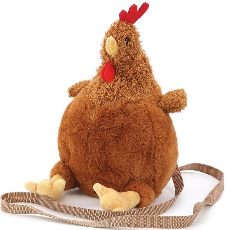 Sleepyville Critters Furry Hen Crossbody Bag | Boutique Trukado ...