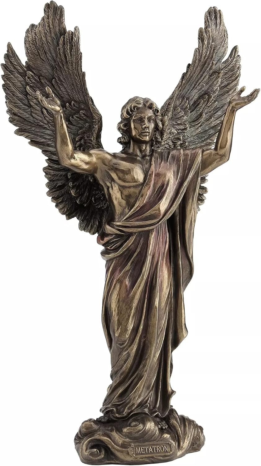 Archangel Metatron bronzed statue Veronese Design | Boutique Trukado ...