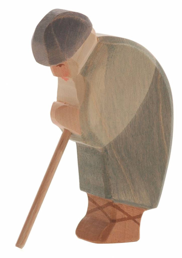 Ostheimer Herder met stok - Hout en Plezier - Hout en Plezier