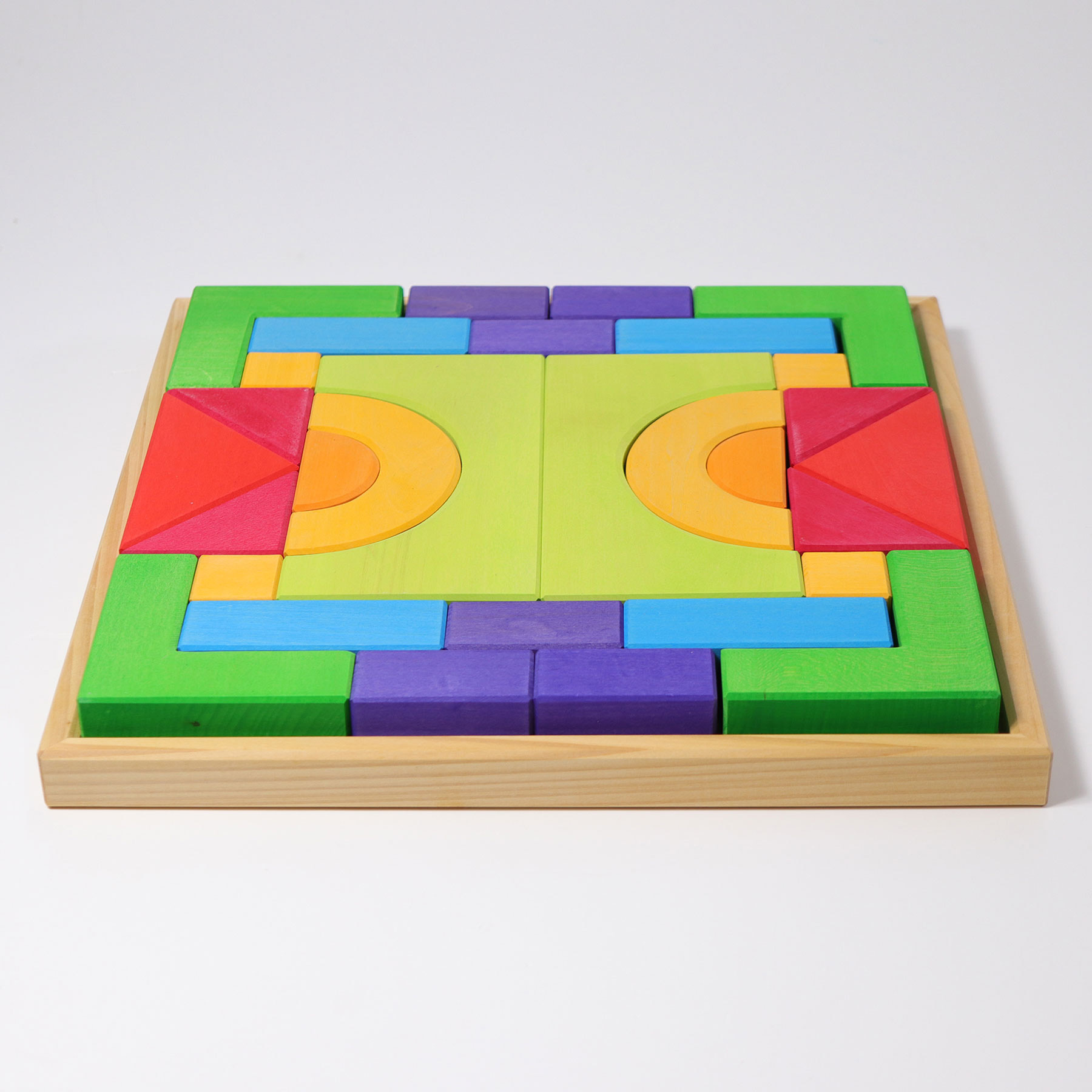Grimms Basis Blokkendoos Set 1 - Hout en Plezier - Hout en Plezier