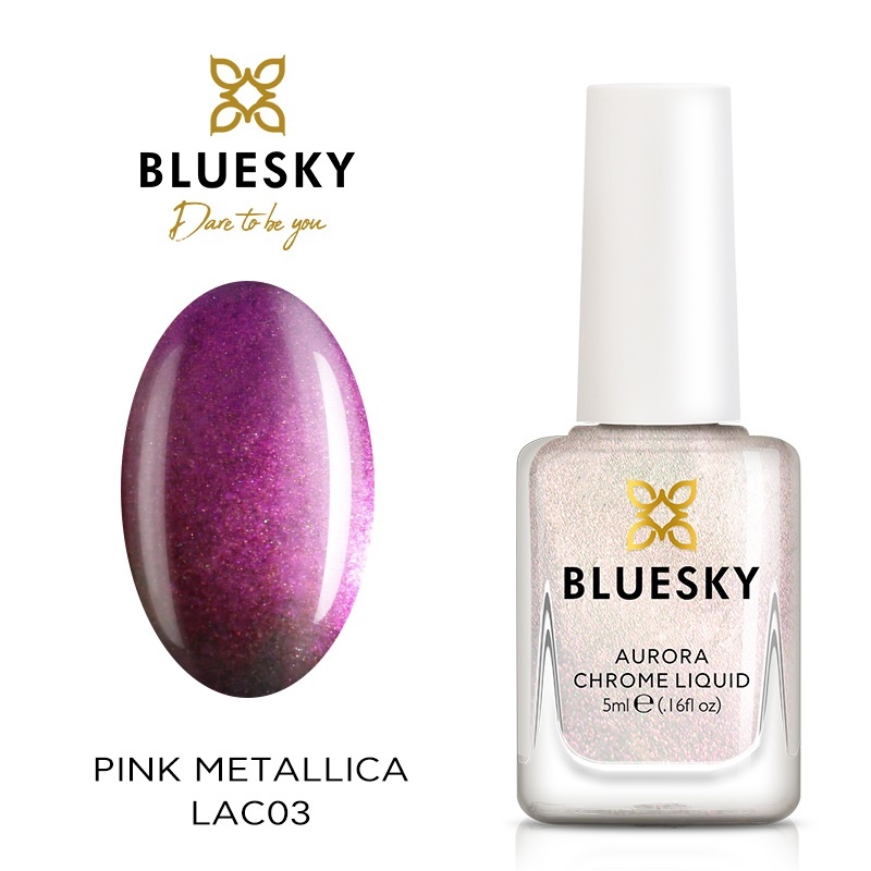 LAC02 Pink Metallica - Bluesky Gellak