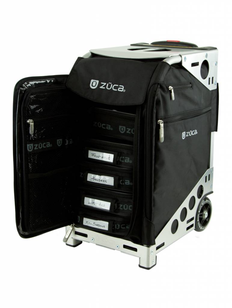 ZÜCA Pro Artist Make-up Trolley Silber | Visagistenkoffer - ZUCA EUROPE