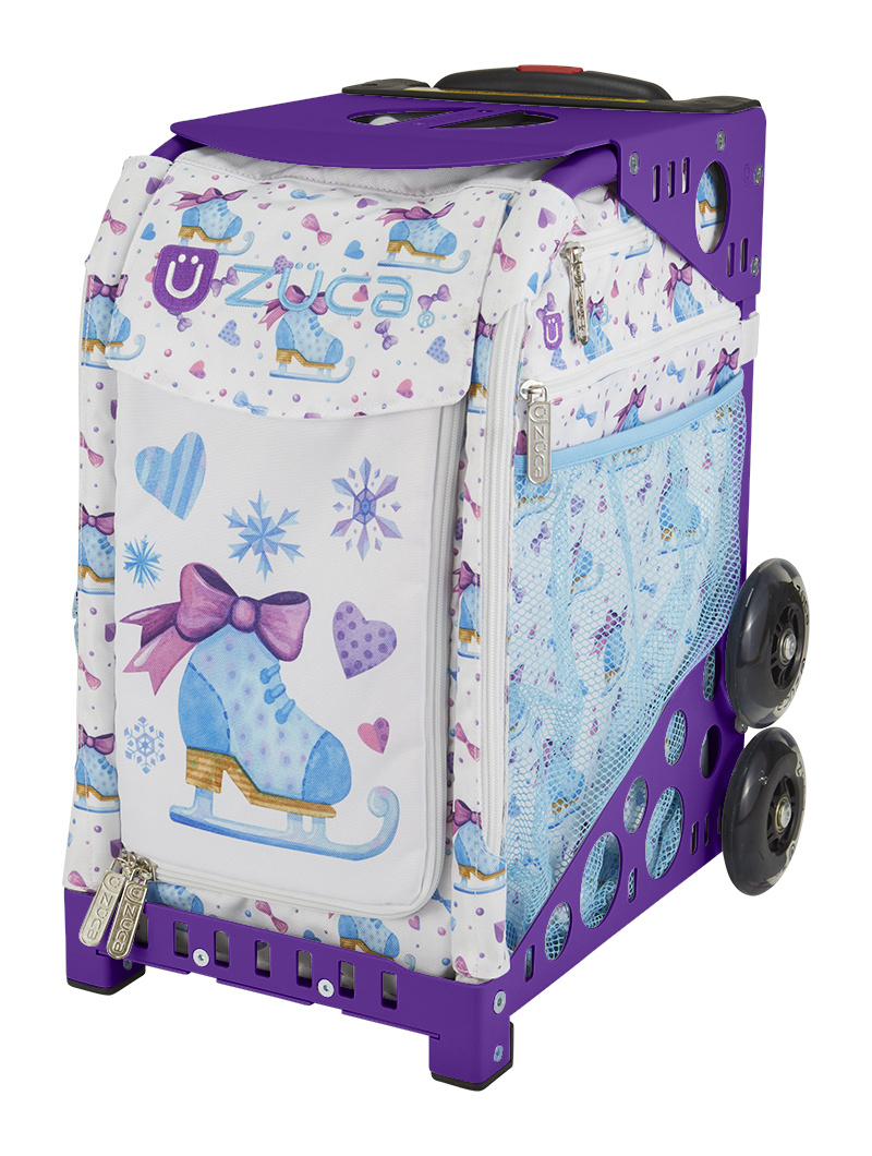 ZÜCA Skate Style – Kids Ice Skate Bag with Seat on Wheels - ZUCA EUROPE